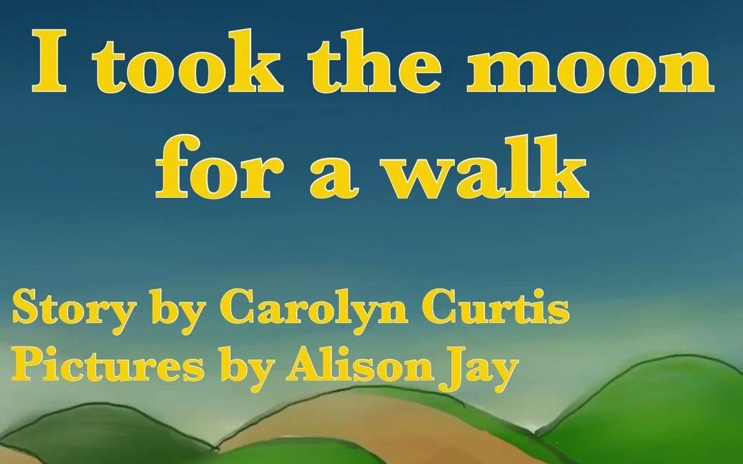 Julie’s Reading and Drawing - I took the moon for a walk._哔哩哔哩_bilibili