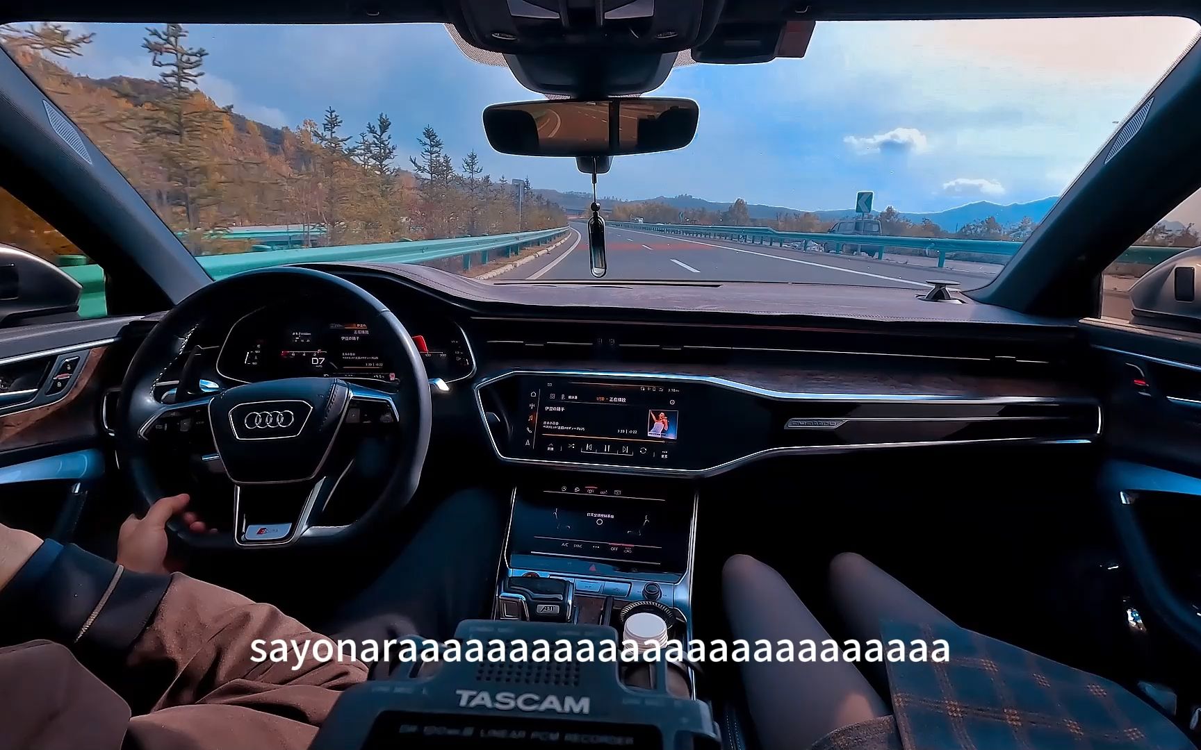 吉永小百合《伊豆の踊子》奥迪A6L大B&O音响 《A6L大bo全网首发》（录音笔正中录制）（动态录制）-奥迪A6L大BO音乐台-奥迪A6L大BO音乐台-哔哩哔哩视频