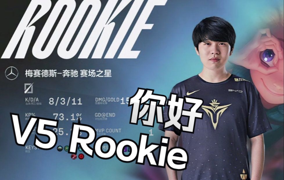 Rookie:我是IG的。。。额。。。我是V5的中单Rookie_英雄联盟