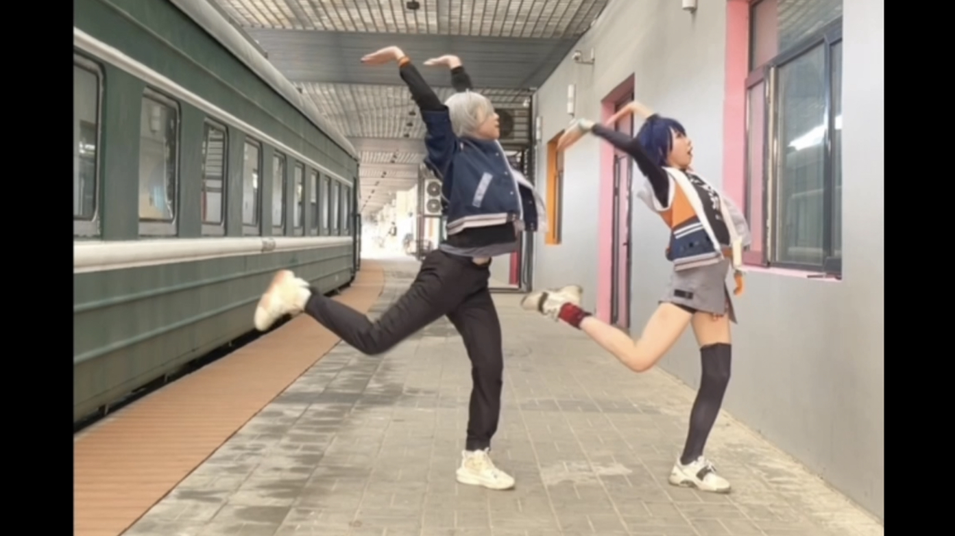 【原创编舞】孤注一掷⚖︎デスペレート【TeddyLoid&Giga feat. LOLUET】【卡密jio组】-繁绘隅穹_-自存的一些舞蹈-哔哩哔哩视频