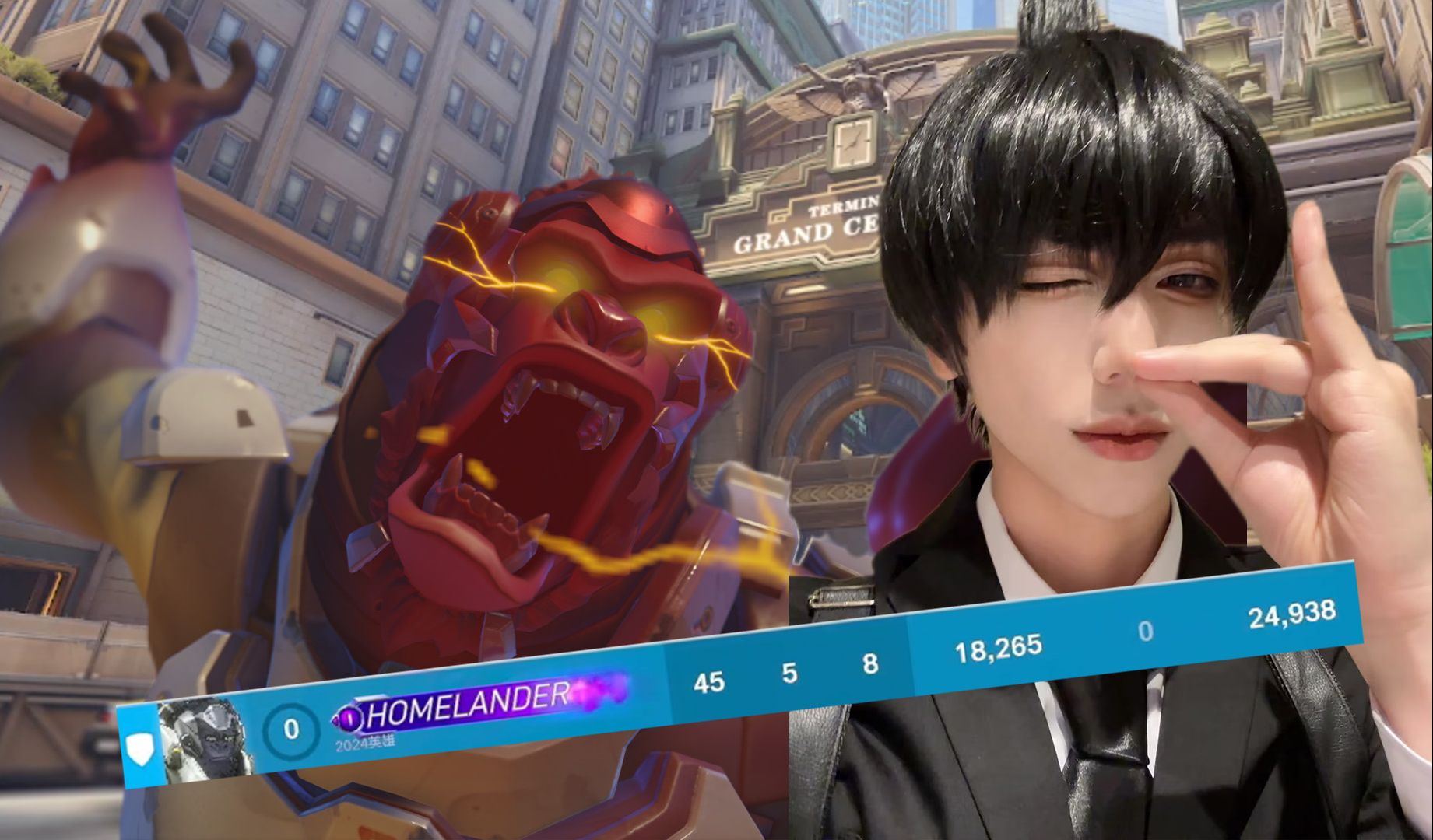 【Guxue】新版本温斯顿无敌了！-OA-Guxue8-OA-Guxue8-哔哩哔哩视频