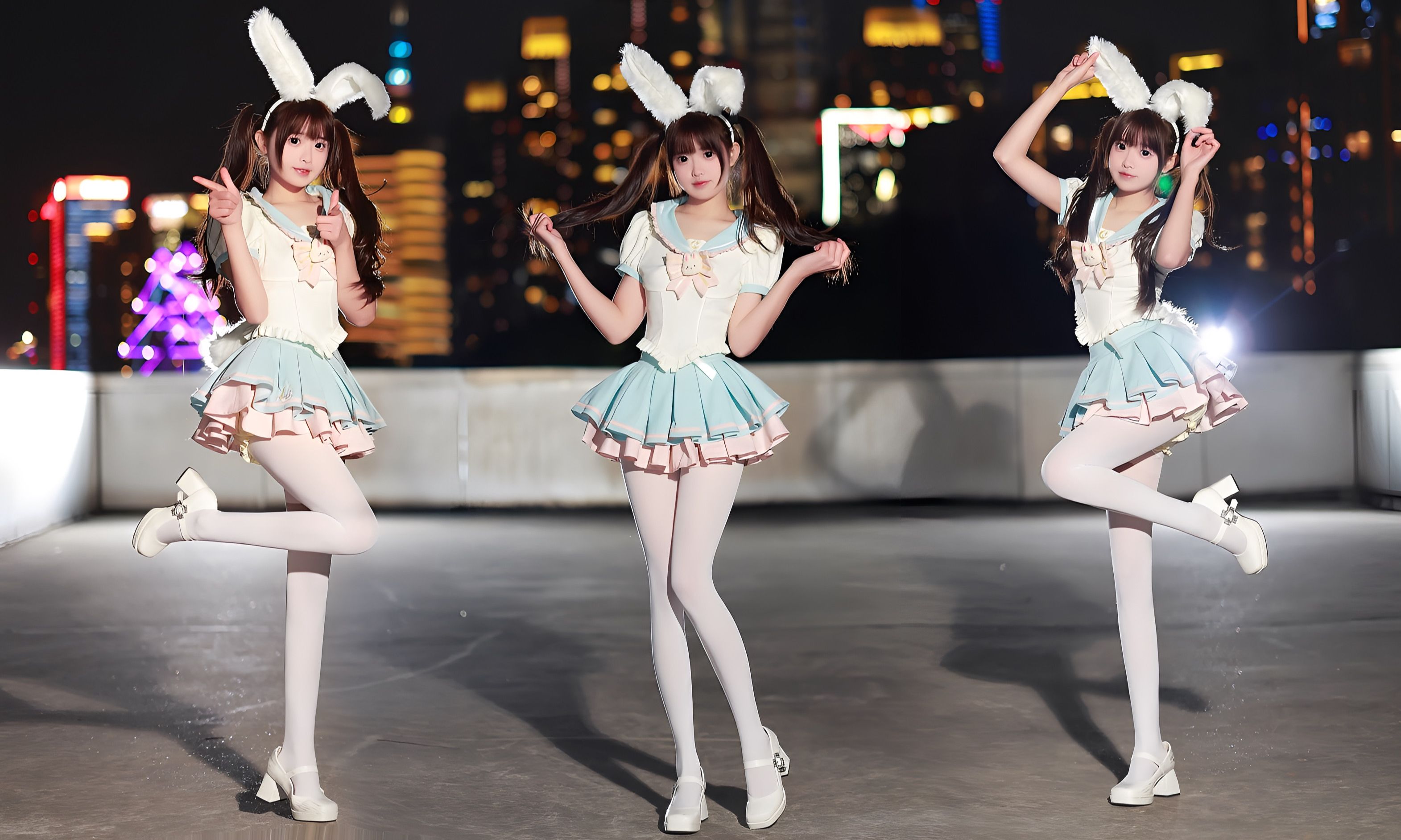 【奶糕】冬日小白兔！超近竖屏软萌bunny 小奶糕milky 小奶糕milky 哔哩哔哩视频