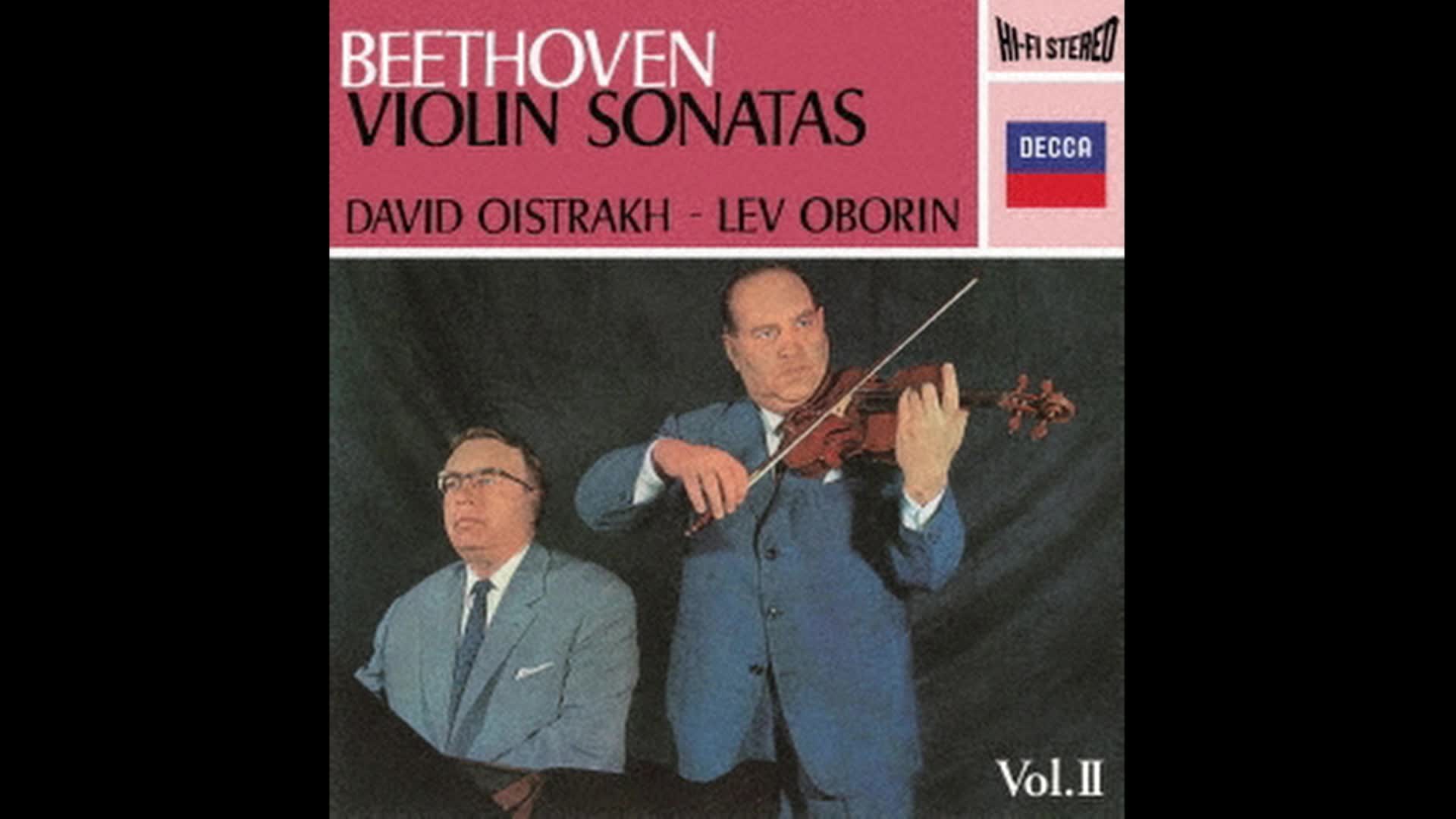 Beethoven: Sonata for Piano and Violin No. 6 in A major, Op. 30 No. 1_哔哩哔哩_bilibili