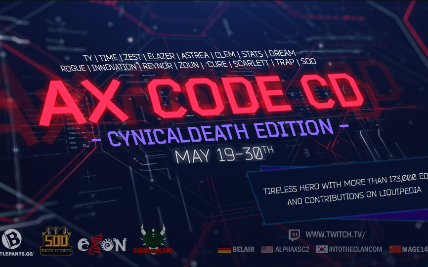 AlphaX Code CD 8强小组赛_哔哩哔哩_bilibili