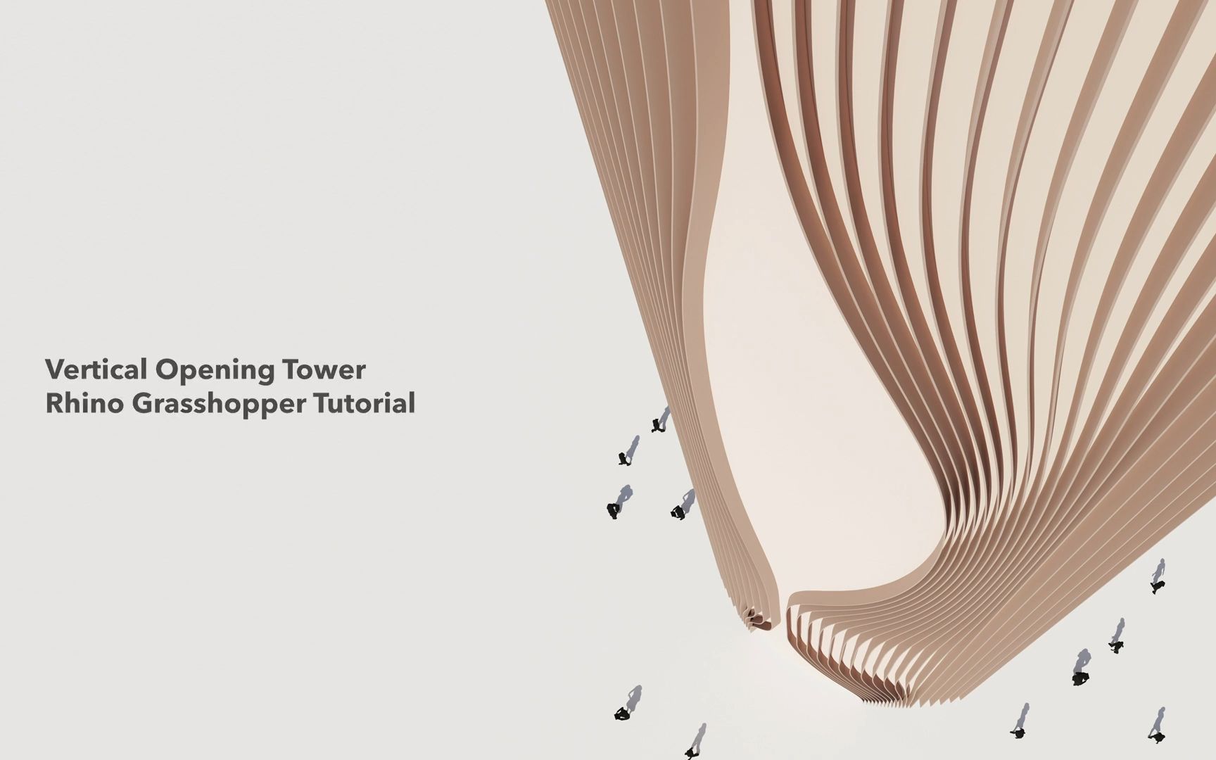Vertical Opening Tower Rhino Grasshopper Tutorial_哔哩哔哩_bilibili