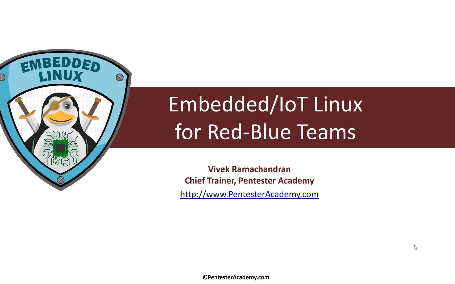 EmbeddedIoT Linux for Red-Blue Teams_哔哩哔哩_bilibili