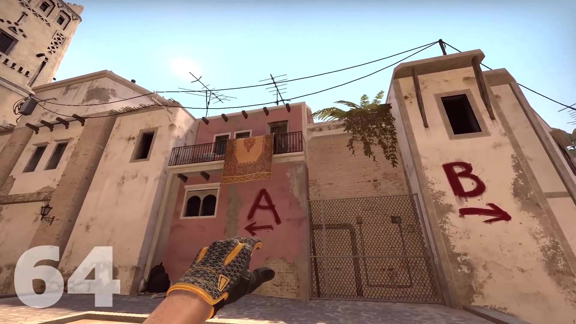 【CSGO】Mirage超简单VIP烟5E官匹通用64/128tick通用_哔哩哔哩 (゜-゜)つロ 干杯~-bilibili