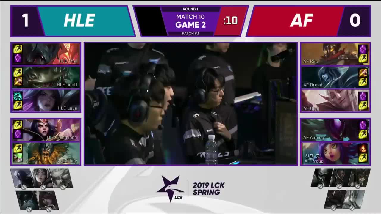 快速看完LCK 2019春季赛 SB vs KZ | AF vs HLE W1D5_哔哩哔哩_bilibili