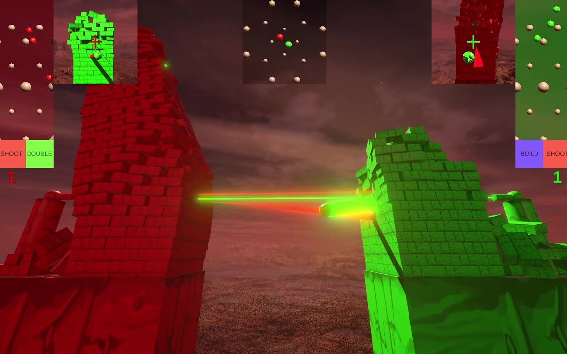 3D核心毁灭第二季——红色与绿色的宿命对决！【Lost Marbles 3D】-诺亚方邹-诺亚方邹-哔哩哔哩视频