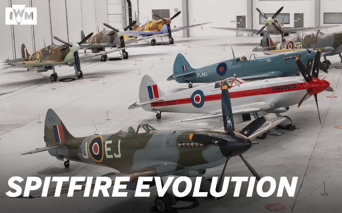 喷火战机进化史！Spitfire Mk1 - Mk24 机翻中字_哔哩哔哩_bilibili