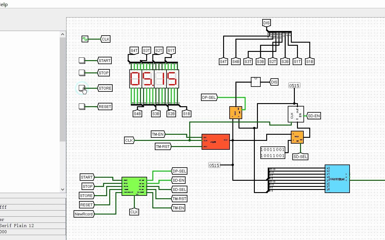 Logisim的32位处理器电路 / Implementation of 32-bit processor in Logisim