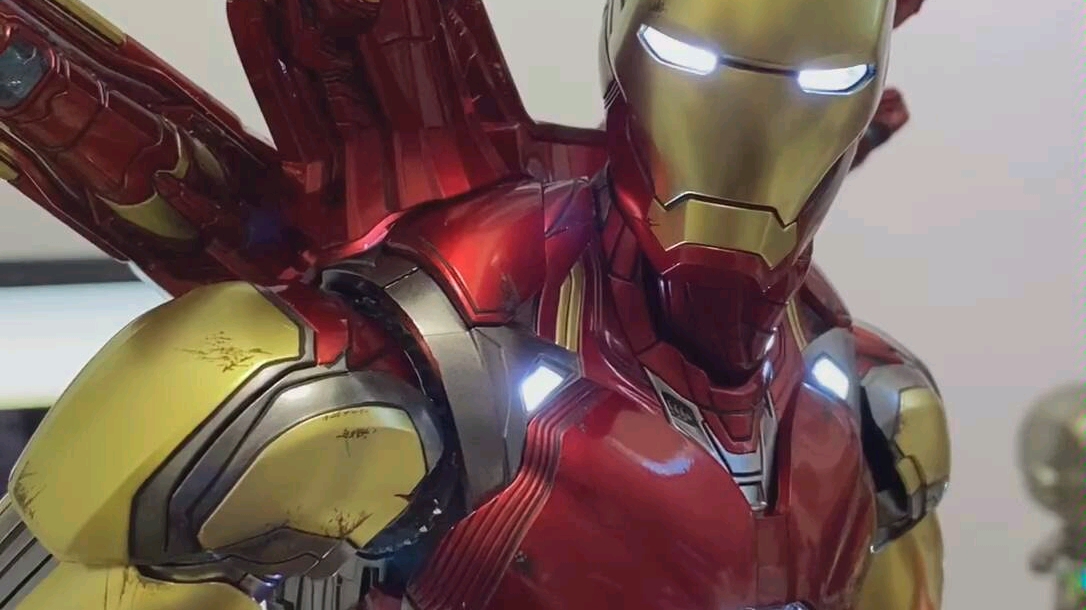 HT Hottoys 钢铁侠 mk85 菊花炮 改装灯_哔哩哔哩_bilibili