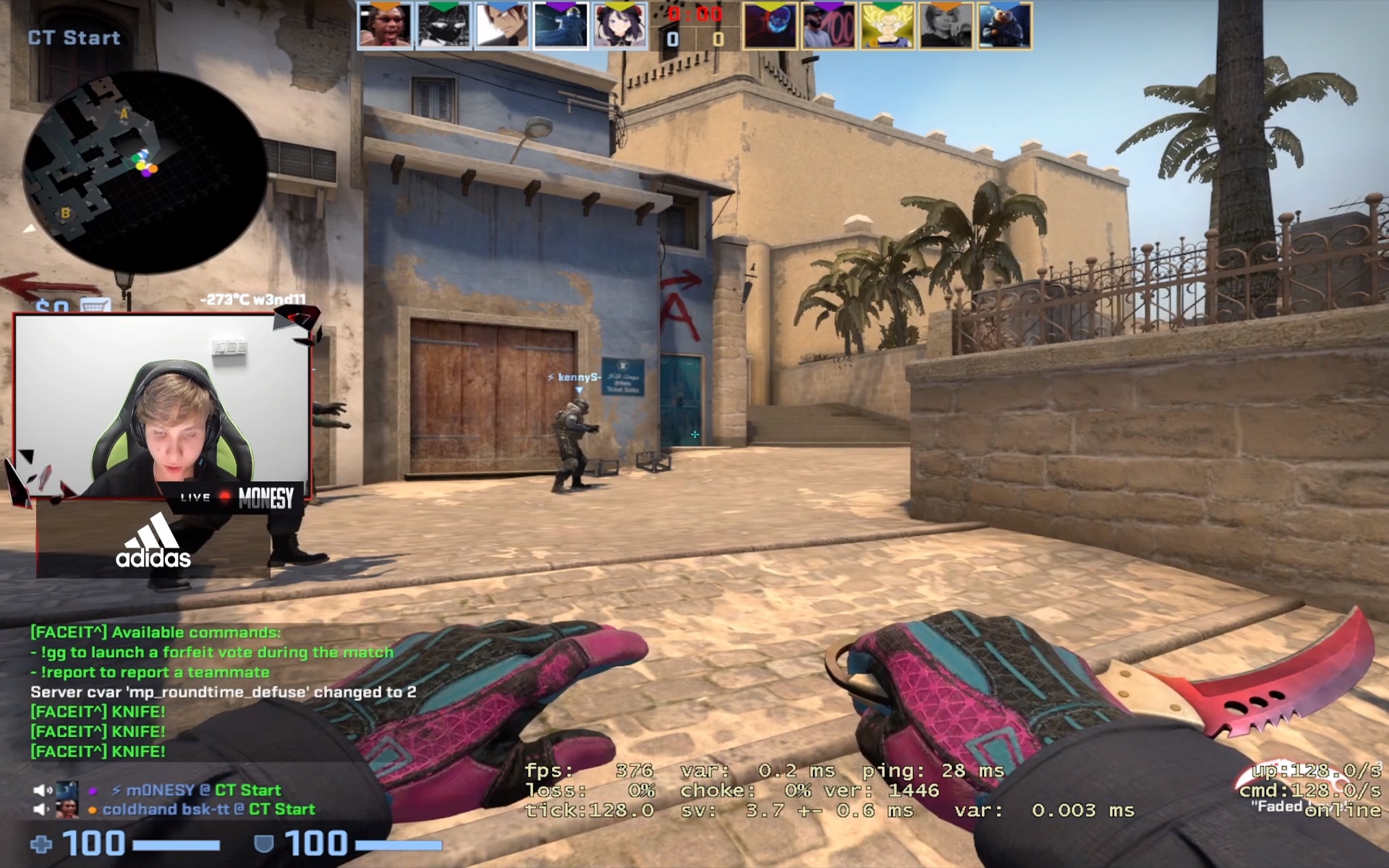 【CS:GO】G2.m0NESY直播录像 2022.3.31