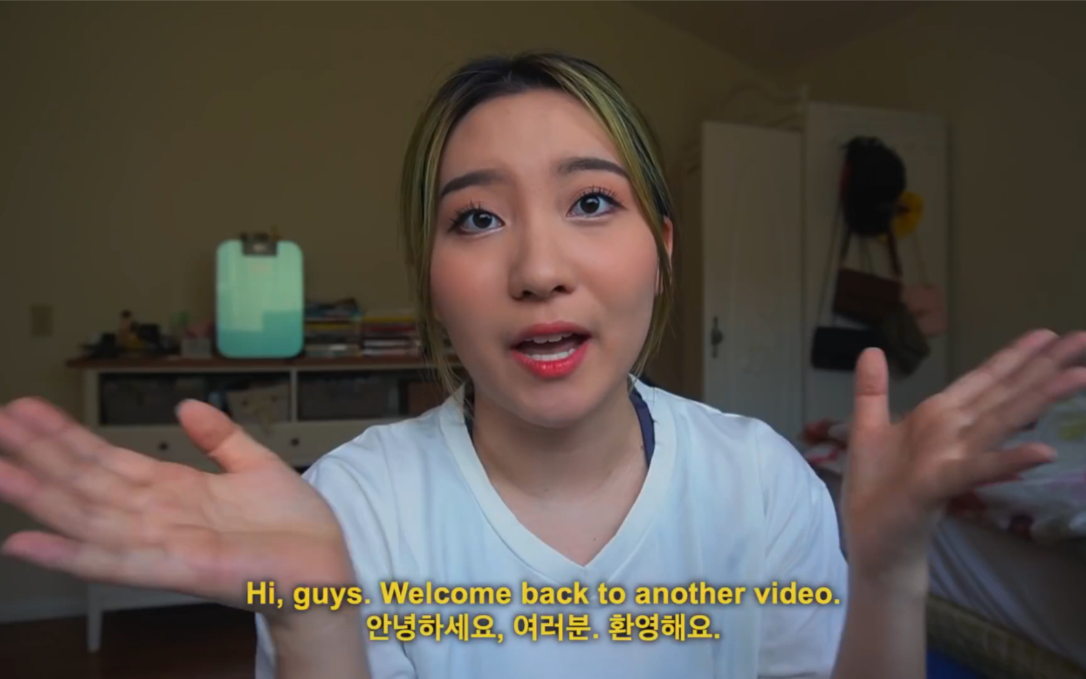 【Yoora Jung】中英字幕 我日常生活中的一天 --夏日vlog