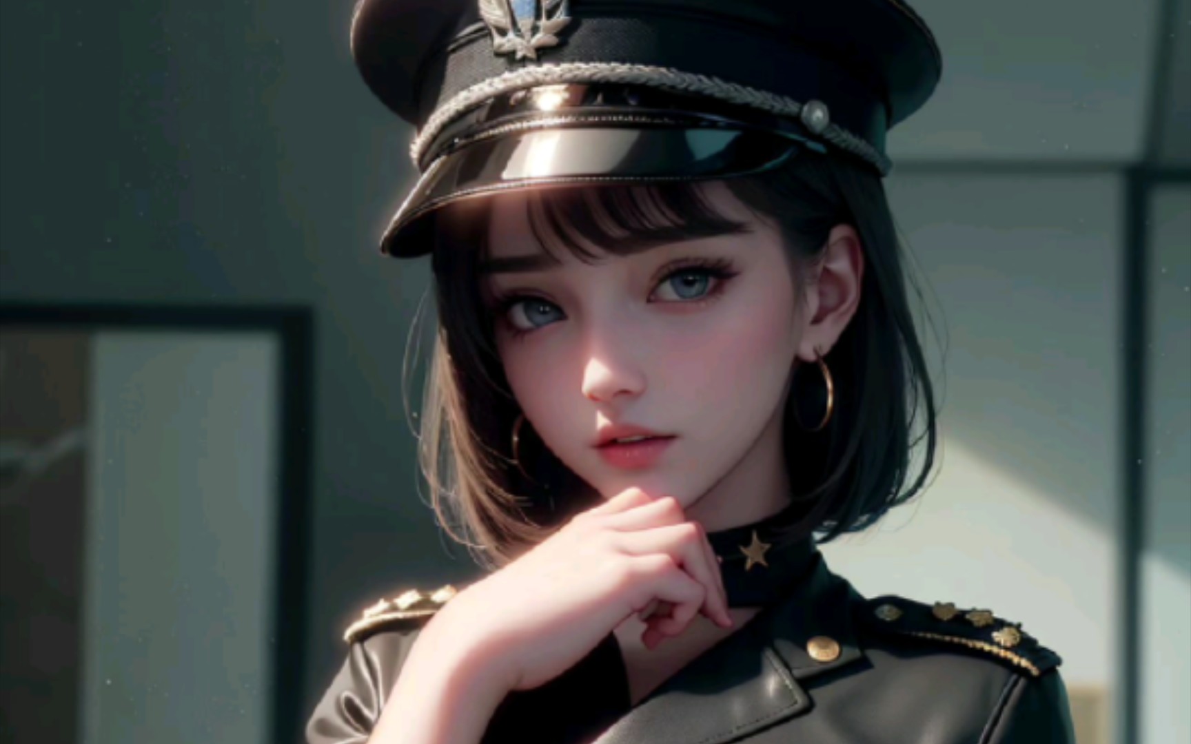 穿上制服会又美又飒吗？｜BGM：Re:make-One OK Rock｜52期AI绘图-咿呀咿呀呦1981-默认收藏夹-哔哩哔哩视频