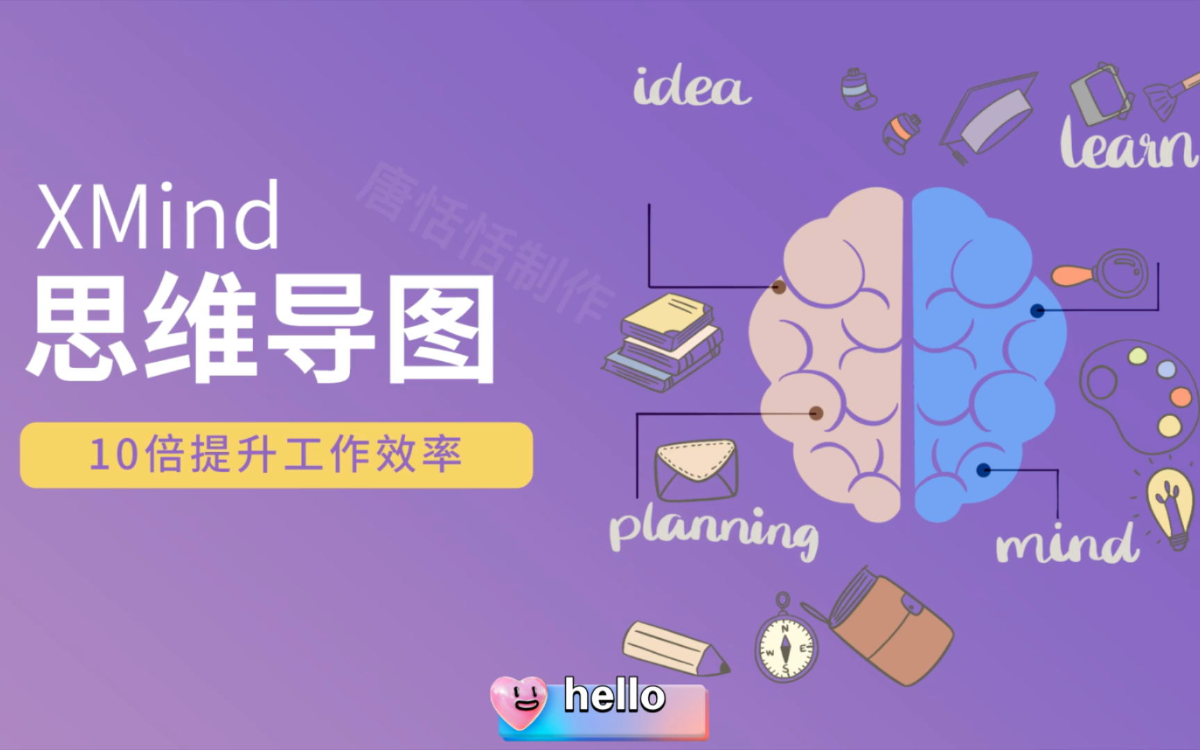 10分钟学会XMind竖版思维导图_哔哩哔哩_bilibili