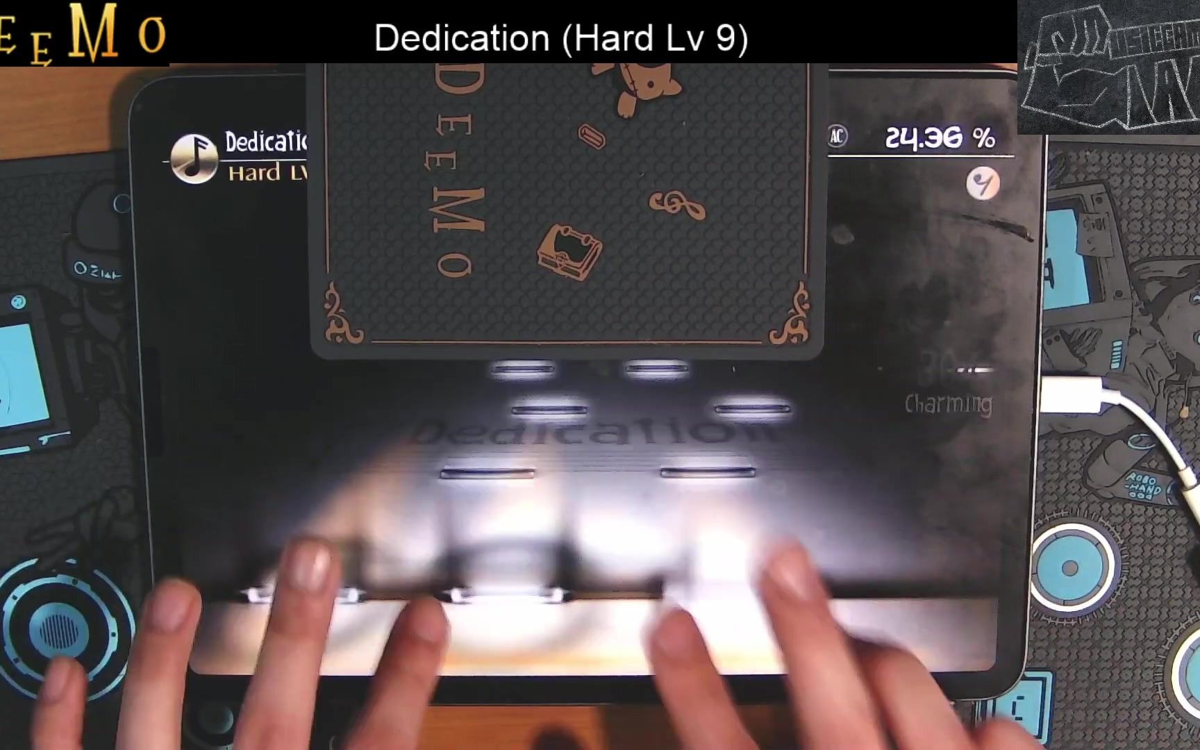【DEEMO】Dedication (Hard Lv 9) 100.00% All Charming!! [tiace]_哔哩哔哩_bilibili