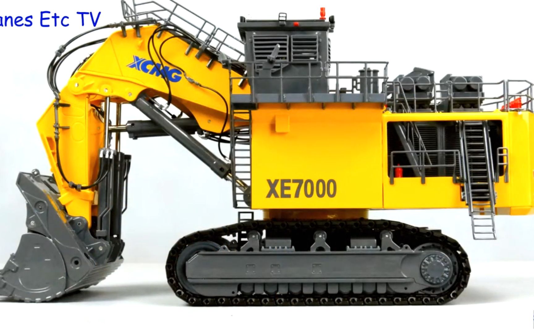 徐工 XCMG XE7000矿用挖掘机静态模型_哔哩哔哩_bilibili