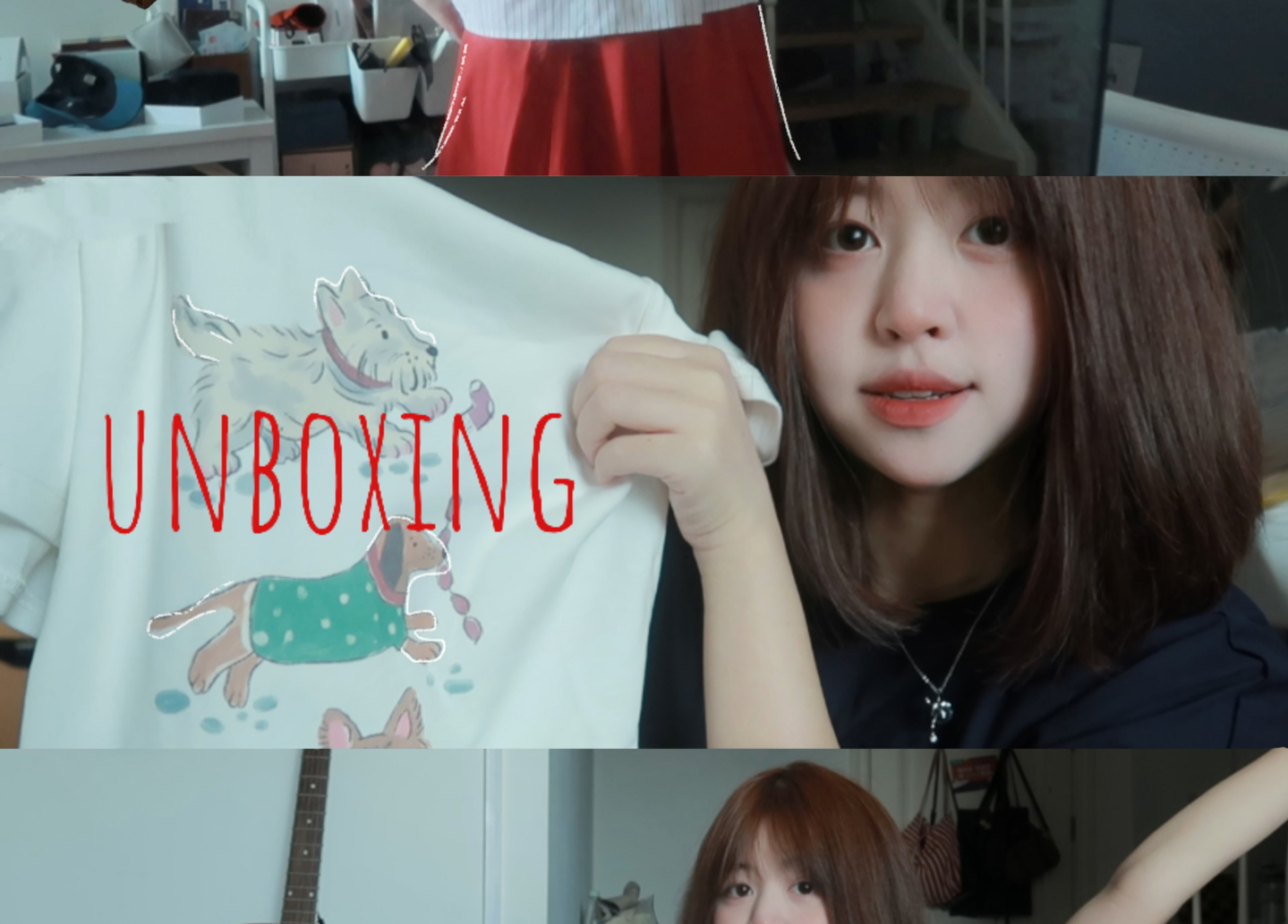 unboxing！夏日开箱来咯！都是舒服好穿好用（超多！-一口日记_-一口日记_-哔哩哔哩视频