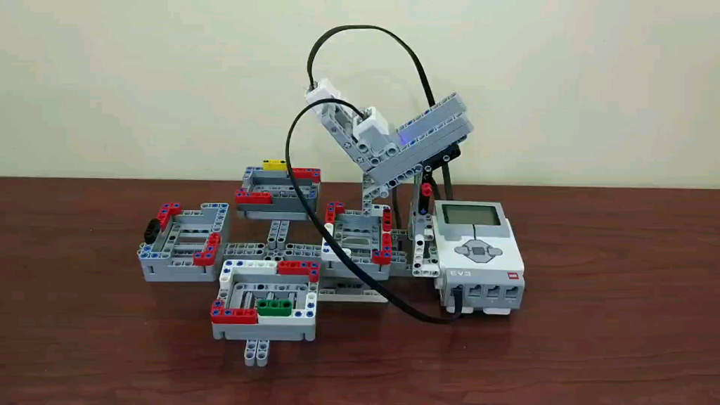 【乐高EV3】捣鼓了一年整出了分类机器--颜色分拣转盘_哔哩哔哩_bilibili