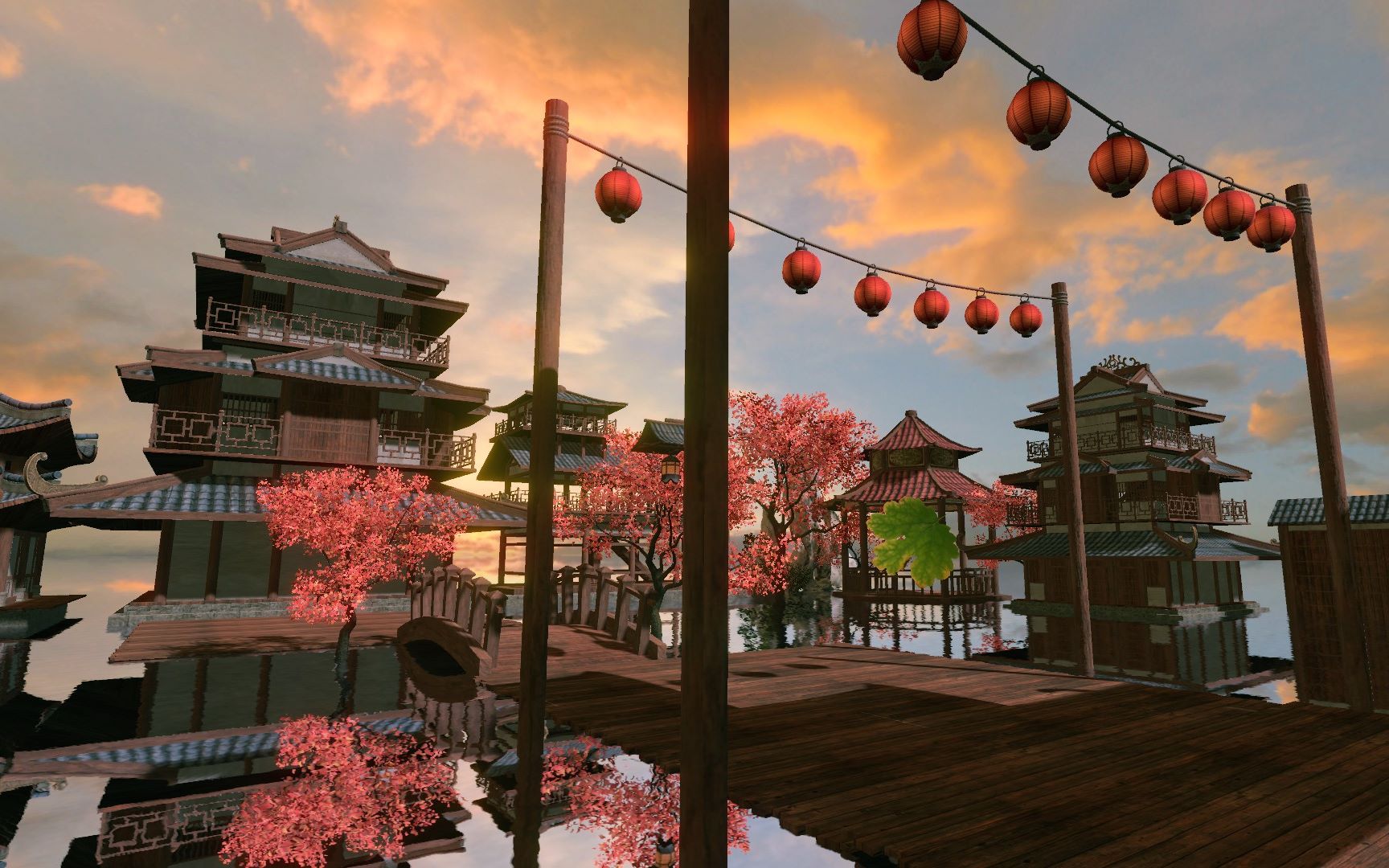 【FlowScape】沉迷建房 逐渐上头 更新p2_哔哩哔哩_bilibili