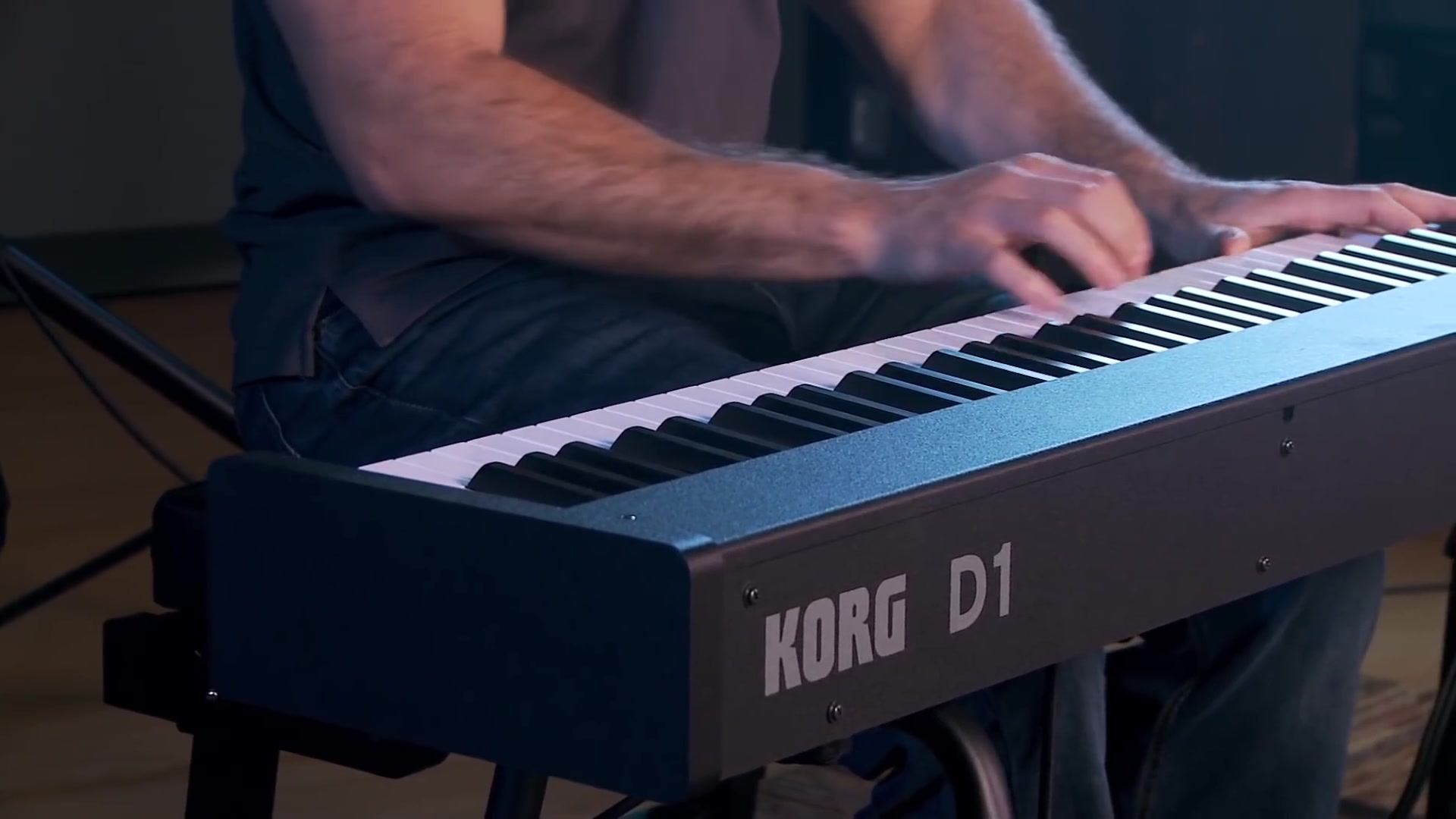 Korg D1 电钢琴 演示_哔哩哔哩_bilibili