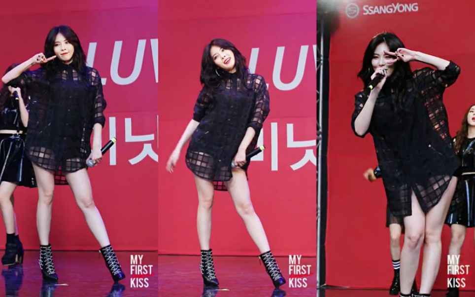 【金泫雅】【回顾】想念黑发姐姐141012 4MINUTE某品牌活动商演《hot issue》泫雅直拍_哔哩哔哩_bilibili