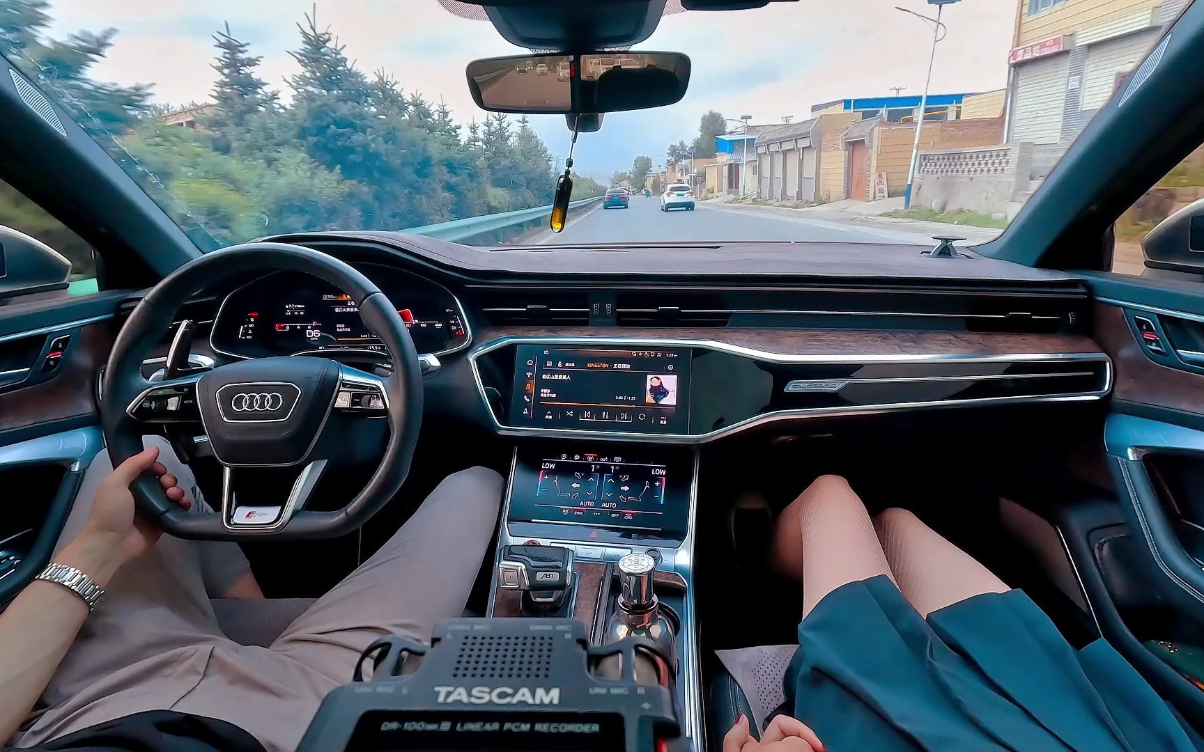 李丽芬《爱江山更爱美人》奥迪A6L大B&O音响 《A6L大bo全网首发》（录音笔正中录制）（动态录制）-奥迪A6L大BO音乐台-奥迪A6L大BO音乐台-哔哩哔哩视频