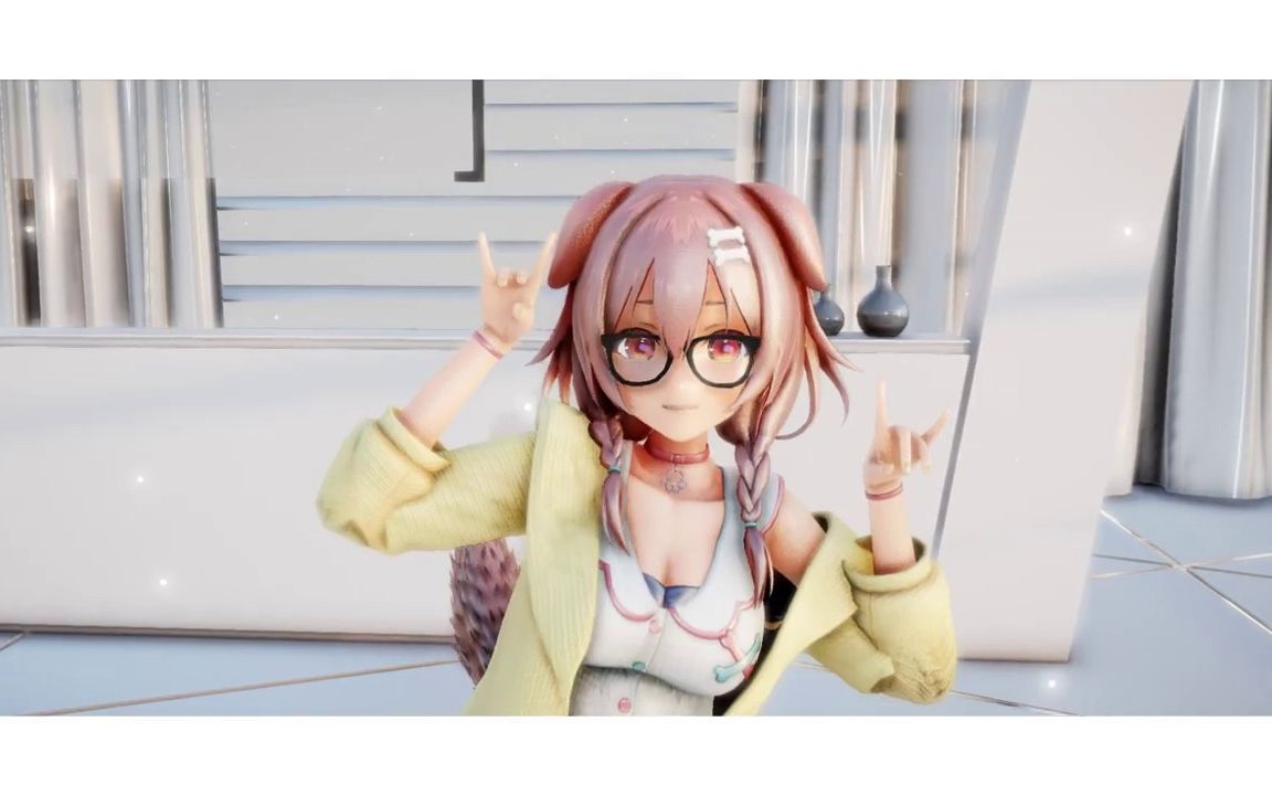 【VtuberMMD】恋の魔法【戌神沁音】【搬运】_哔哩哔哩_bilibili