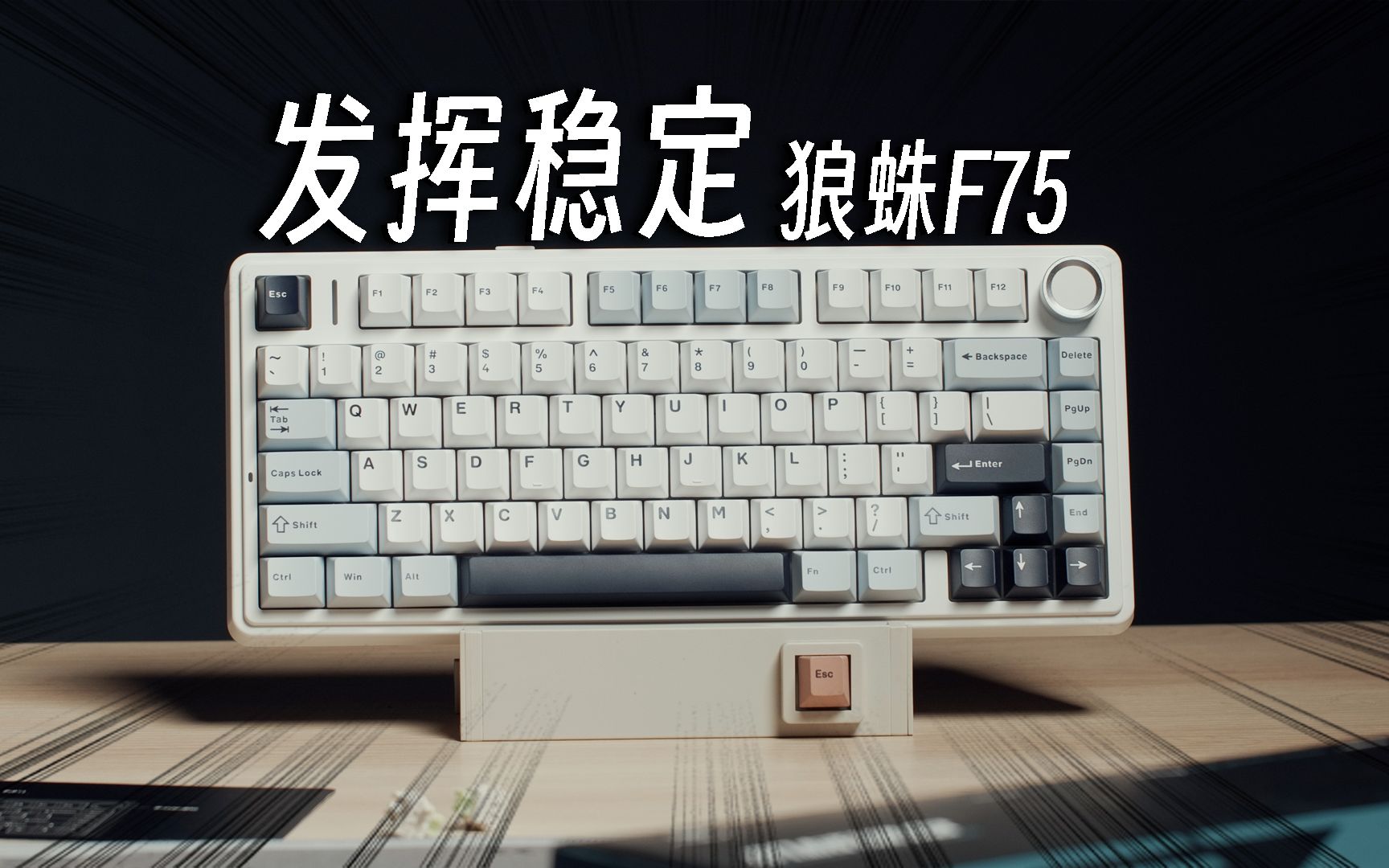 售价99起，搭载新轴体！狼蛛F75登场-OB海德-OB海德-哔哩哔哩视频