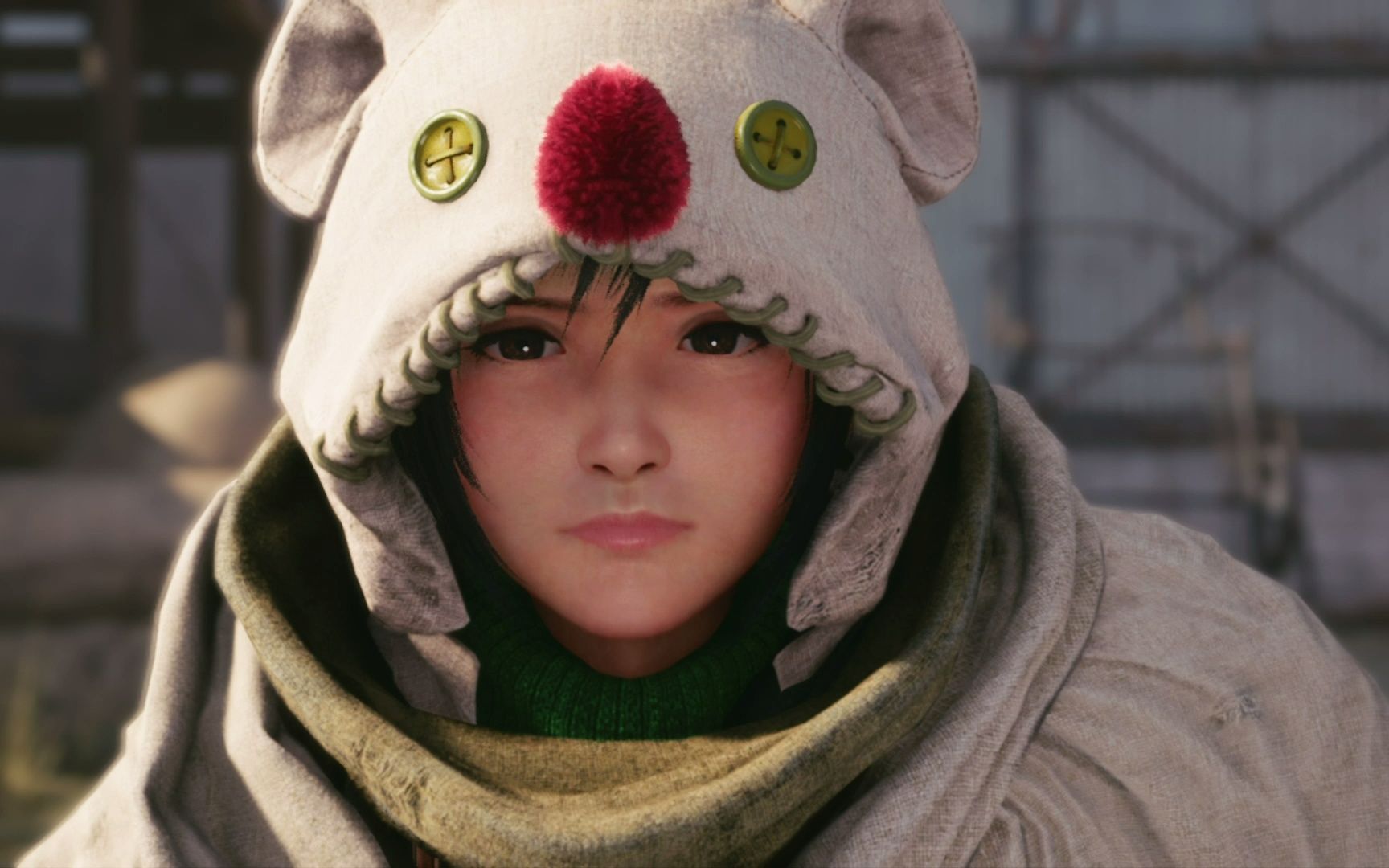 [FF7RE]DLC女主尤菲出场CG 这也太可爱了吧_单机游戏热门视频