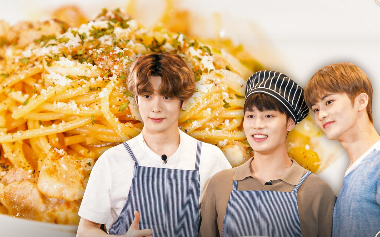 【NCT127】五花肉要进来了哦~泰Q弹意面|Master MOON Chef_哔哩哔哩_bilibili