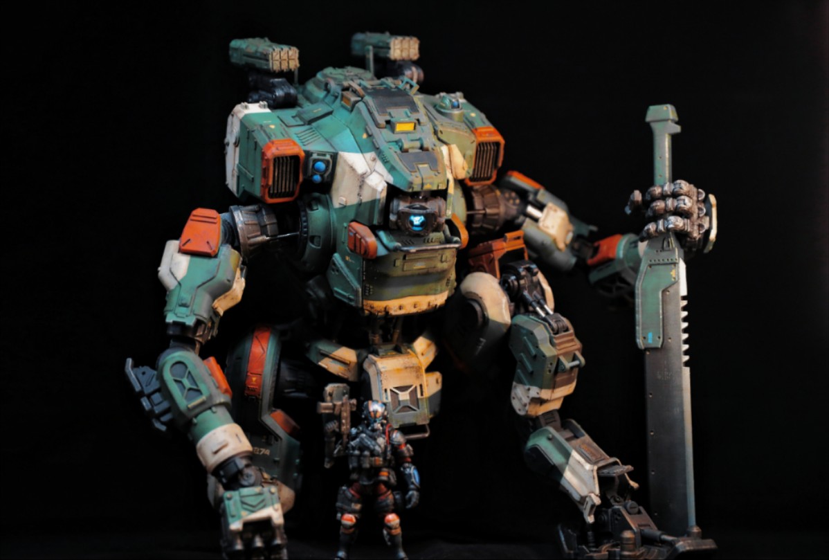 3D打印泰坦陨落2 bt7274，24年了还有人记得你吗bt?-招财妖-招财妖-哔哩哔哩视频