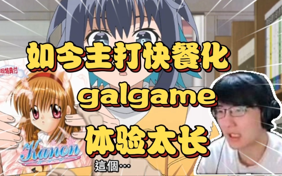 【瓶子君】看16bit的感动谈galgame和当今游戏-月枫下的妖精-月枫下的妖精-哔哩哔哩视频