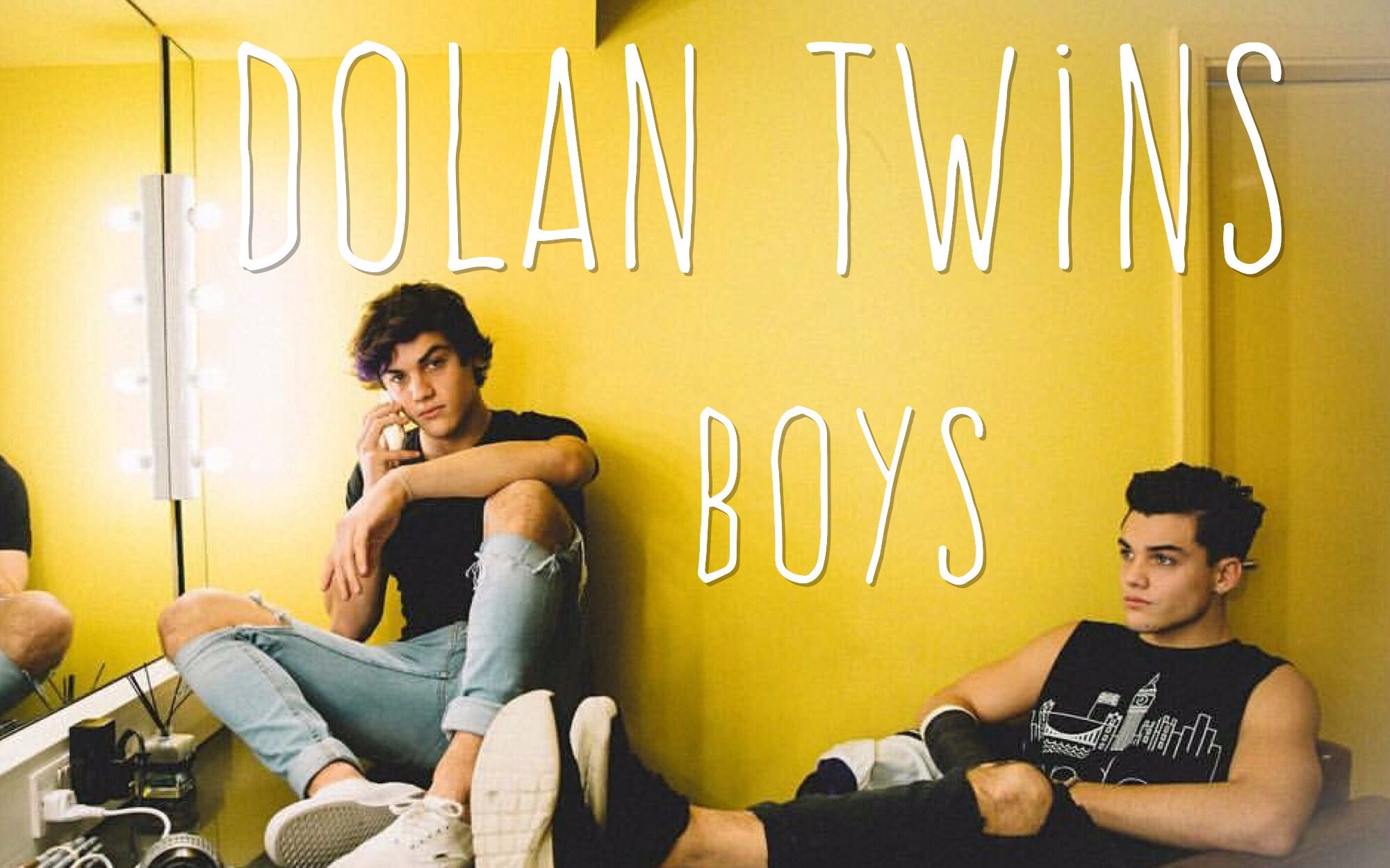 Dolan Twins Feet Telegraph