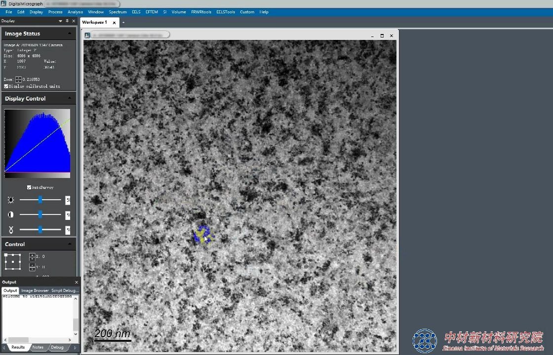 TEM数据处理软件DigitalMicrograph教程（标尺校准）_哔哩哔哩_bilibili