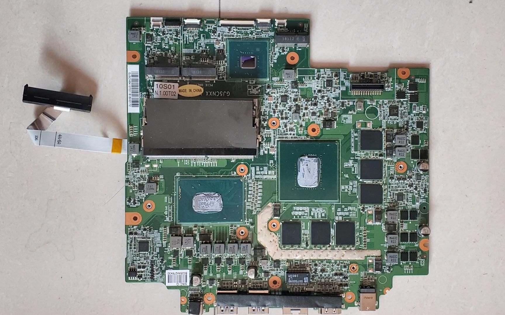 【神舟战神拆机】Z7-KP7EC拆机清灰换硅脂实录，复杂模具挑战（菜鸟）_哔哩哔哩_bilibili