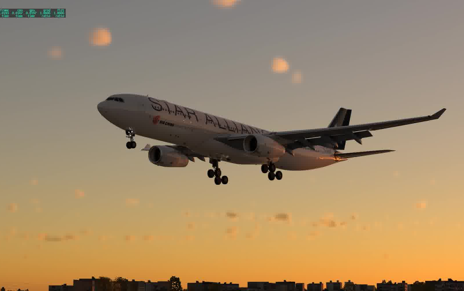 Xplane12 默认A330-300飞行训练