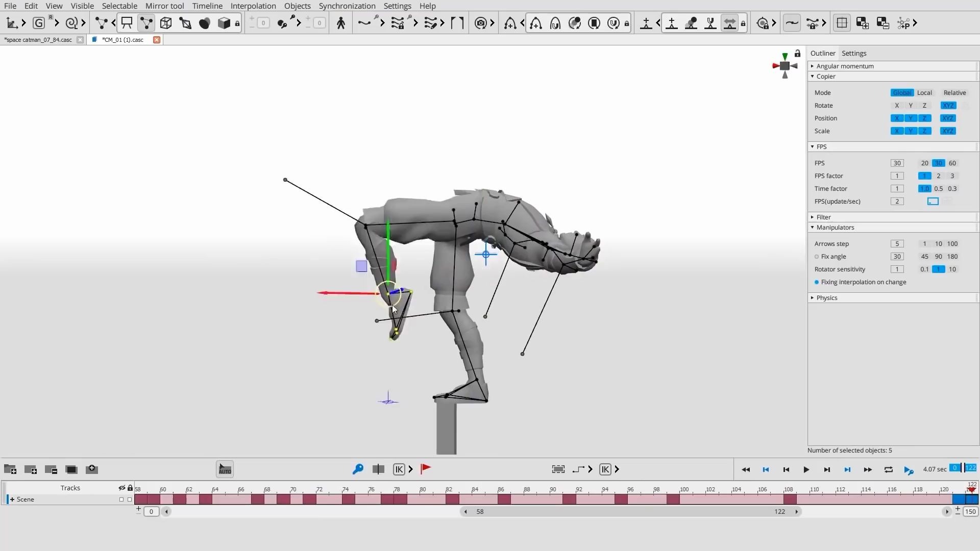 【Cascadeur】基于物理的动画制作软件系列教程（中文字幕） 持续更新中_哔哩哔哩_bilibili