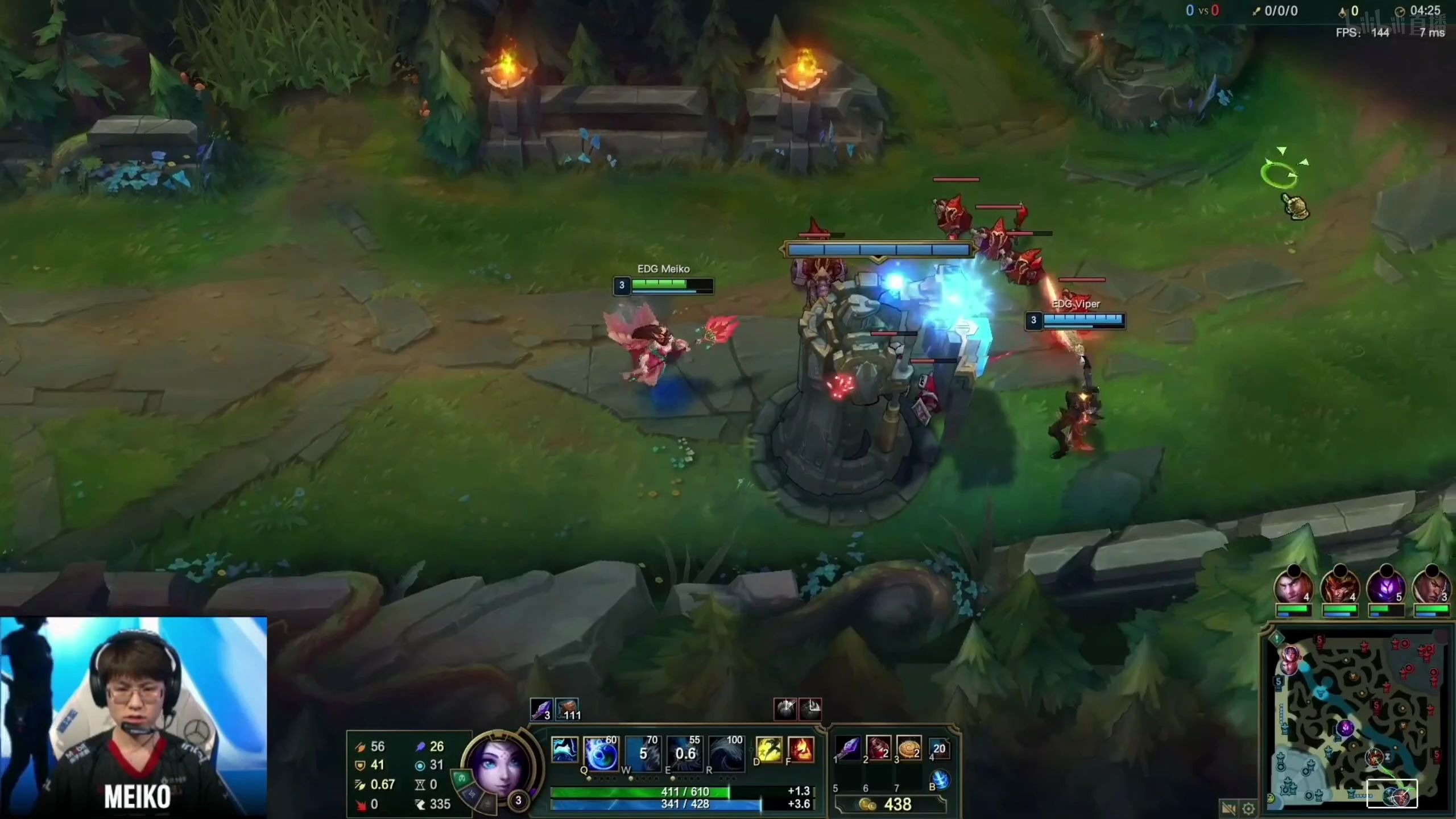 S11 八强淘汰赛 RNG VS EDG 第一局 EDG辅助meiko第一视角_哔哩哔哩_bilibili