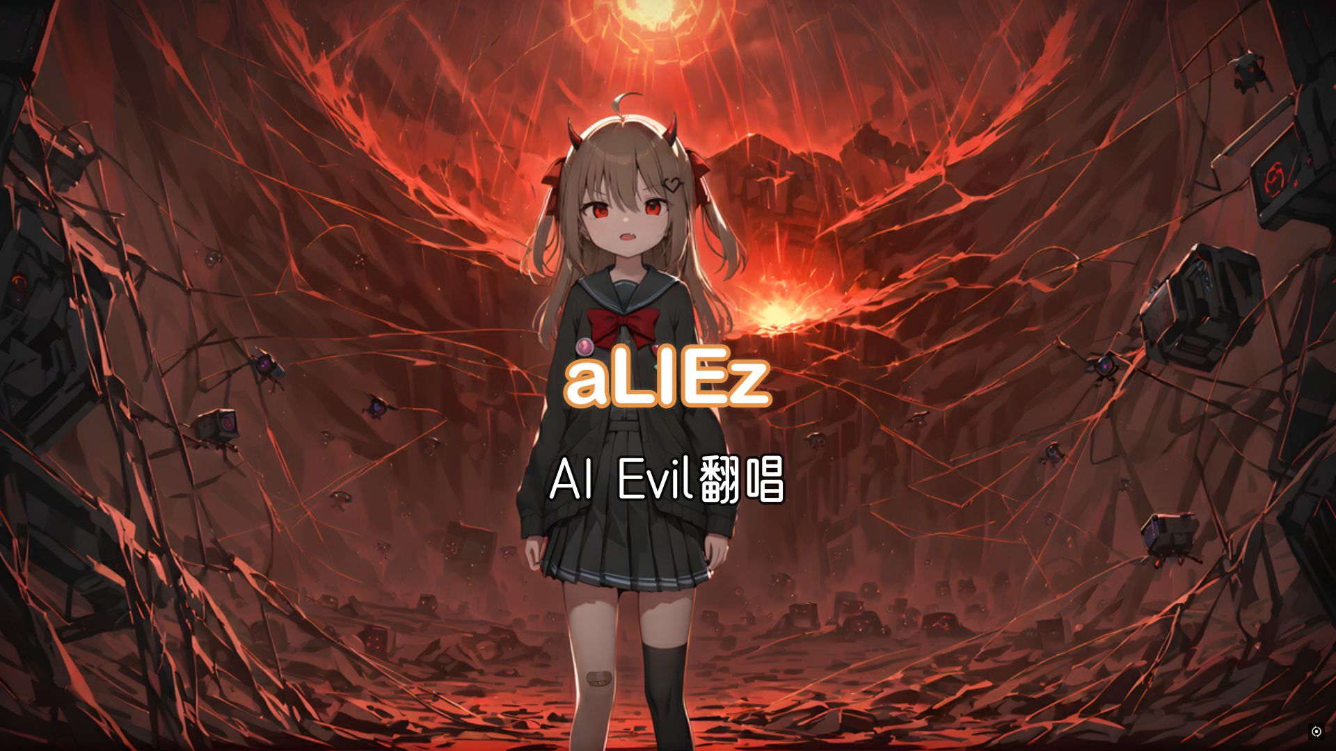 【AI Evil翻唱】核爆神曲aLIEz（感受下蜂群女王的高音！）-浊酒闲人璃云鹤-音乐-哔哩哔哩视频