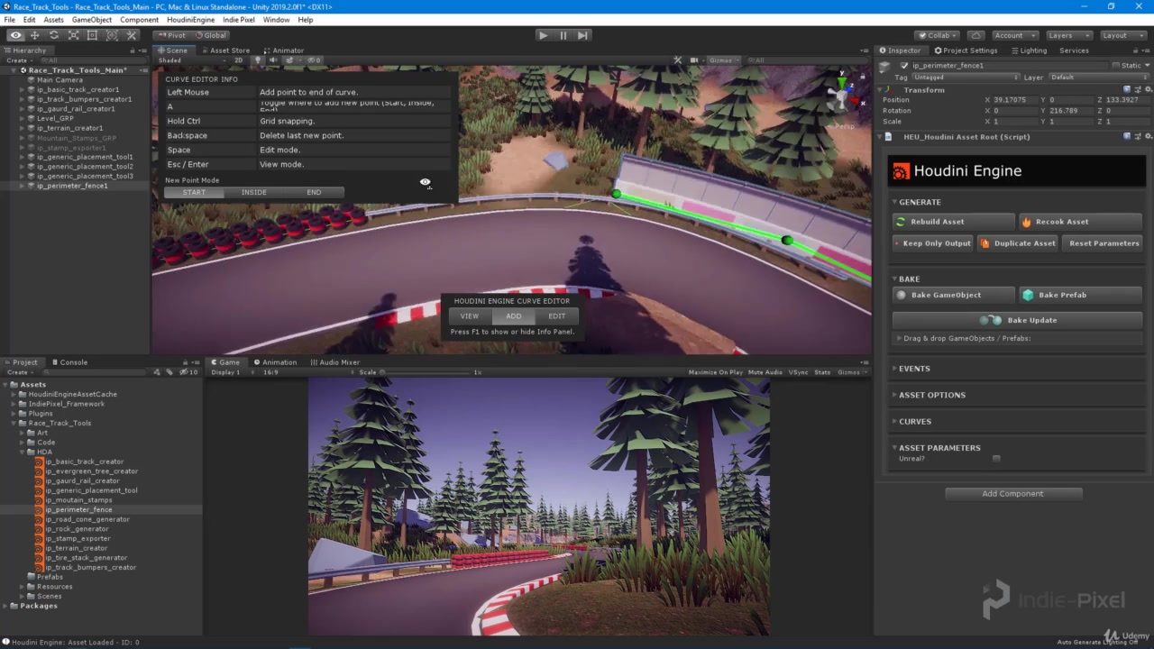 Udemy Procedural Race Tracks Houdini 17.5 And Houdini Engine
