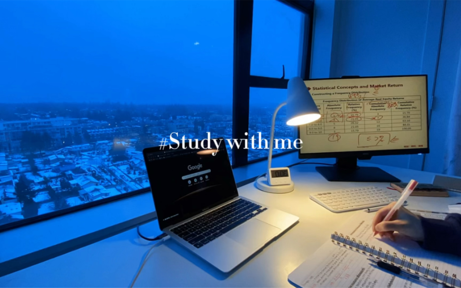 Study vlog｜冬日宅家网课｜新学期开始啦:)-shhahsjs-shhahsjs-哔哩哔哩视频