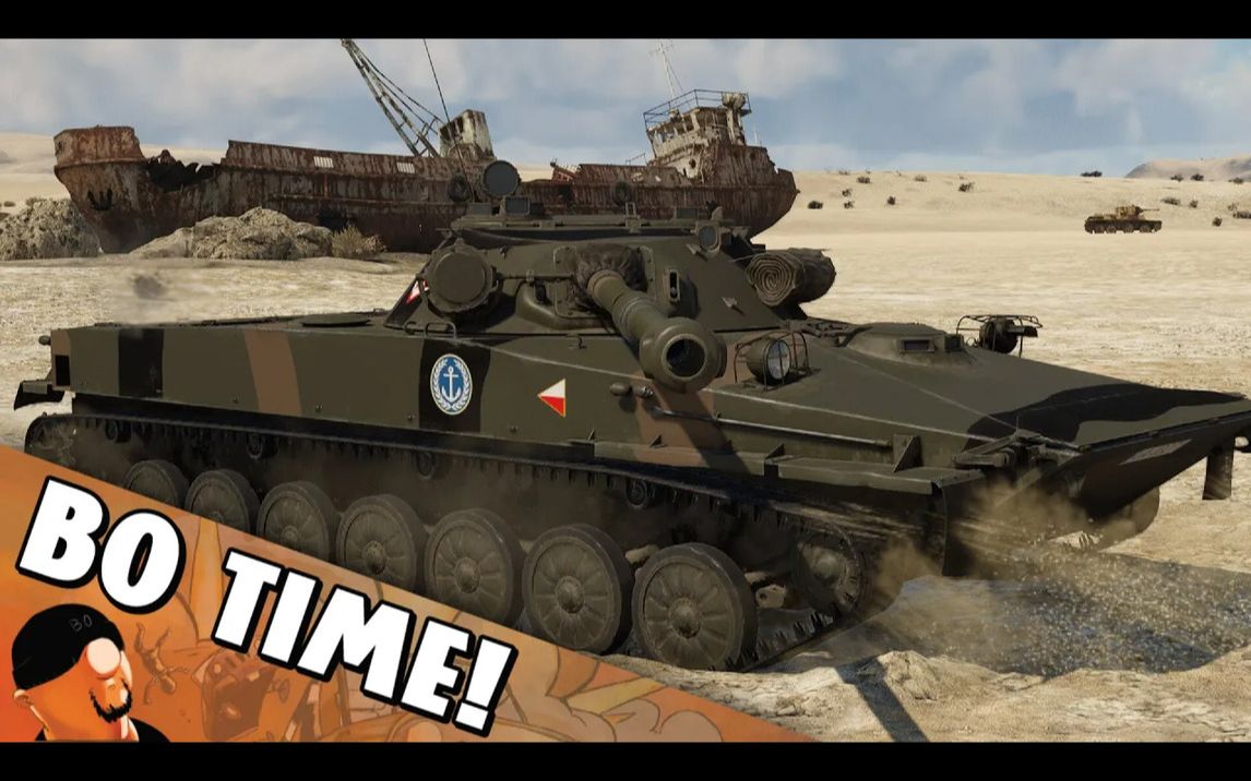 【战争雷霆】m4a3 105 “安保谢尔曼” Bo Time Gaming