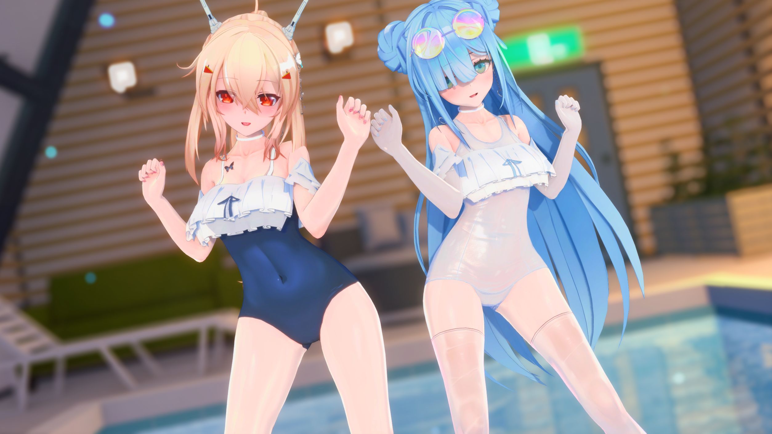 绫波💕雅努斯 甜美的好身体🌸碧蓝航线MMD-蝶に螢-蝶に螢-哔哩哔哩视频