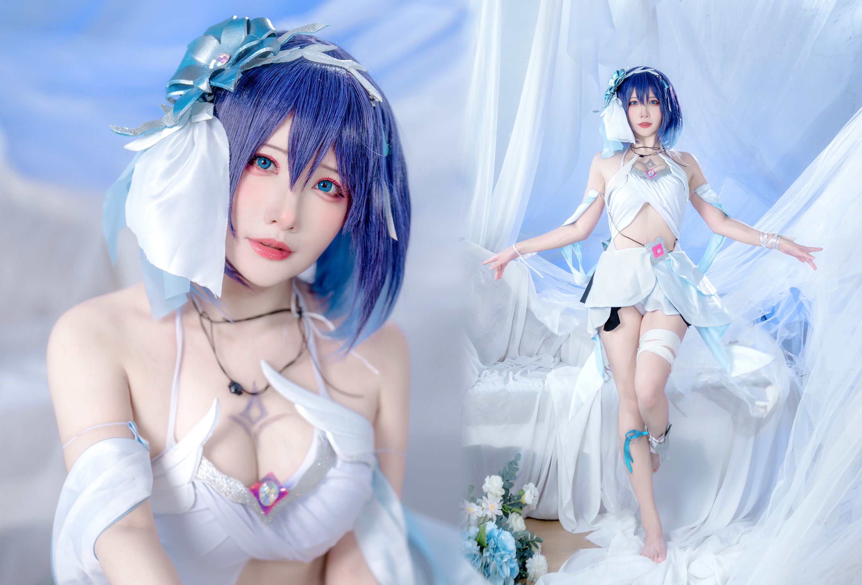 °˖ ︎ 纯 洁 无 瑕 的 少 女 ︎˖° 希儿 COS-吖静sizu222-吖静sizu222-哔哩哔哩视频