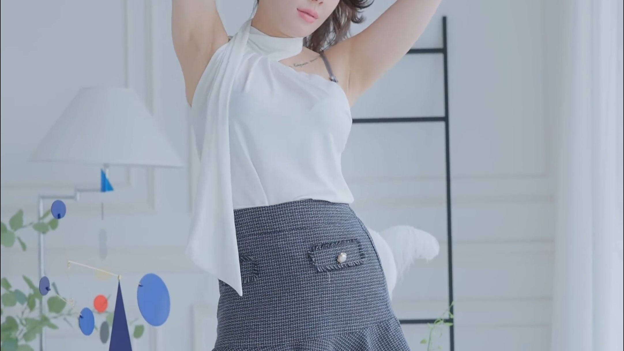 ChoiApple小姐姐的气质荷叶裙穿搭-甜甜不辣La-甜甜不辣La-哔哩哔哩视频