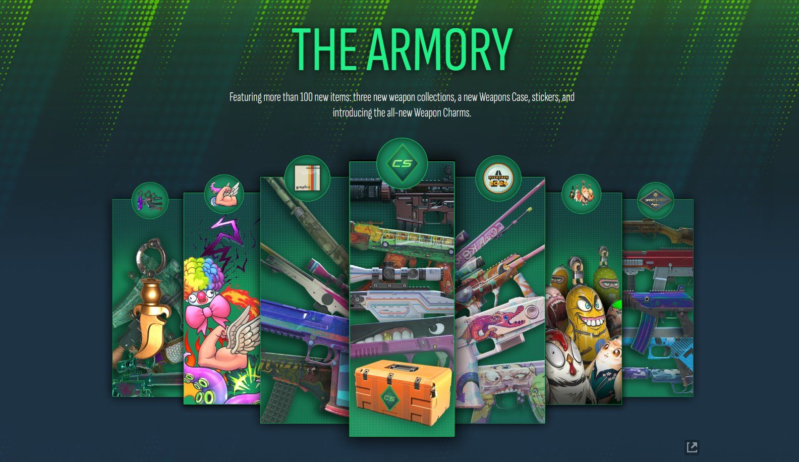 总计48款！CS2新出三大收藏品皮肤一览！-AYCS2-AYCS2-哔哩哔哩视频