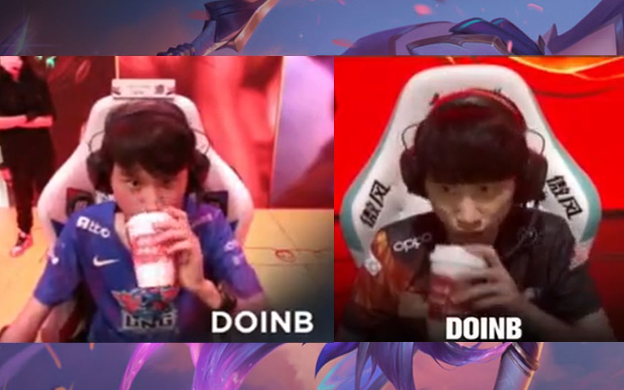 Doinb再现单杀Scout喝水！好怀念线下赛呀！_英雄联盟