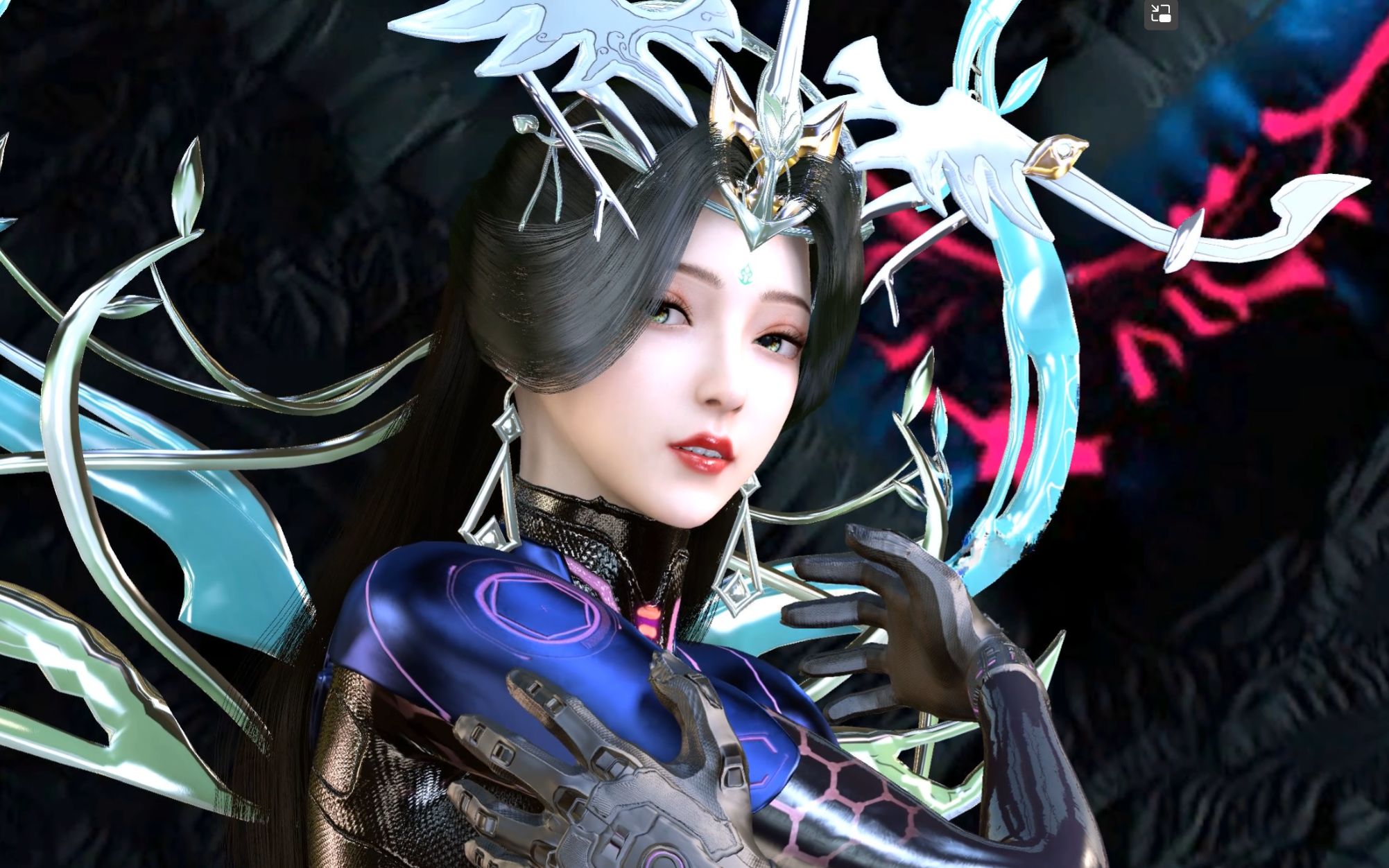 【4k 60帧 柳神】抵挡不住黑色得诱惑